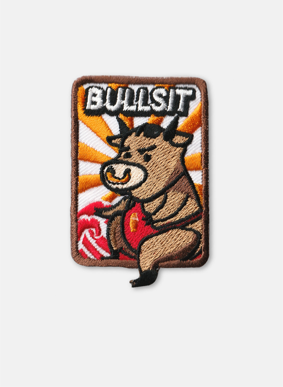 Bullsit Iron on Patch